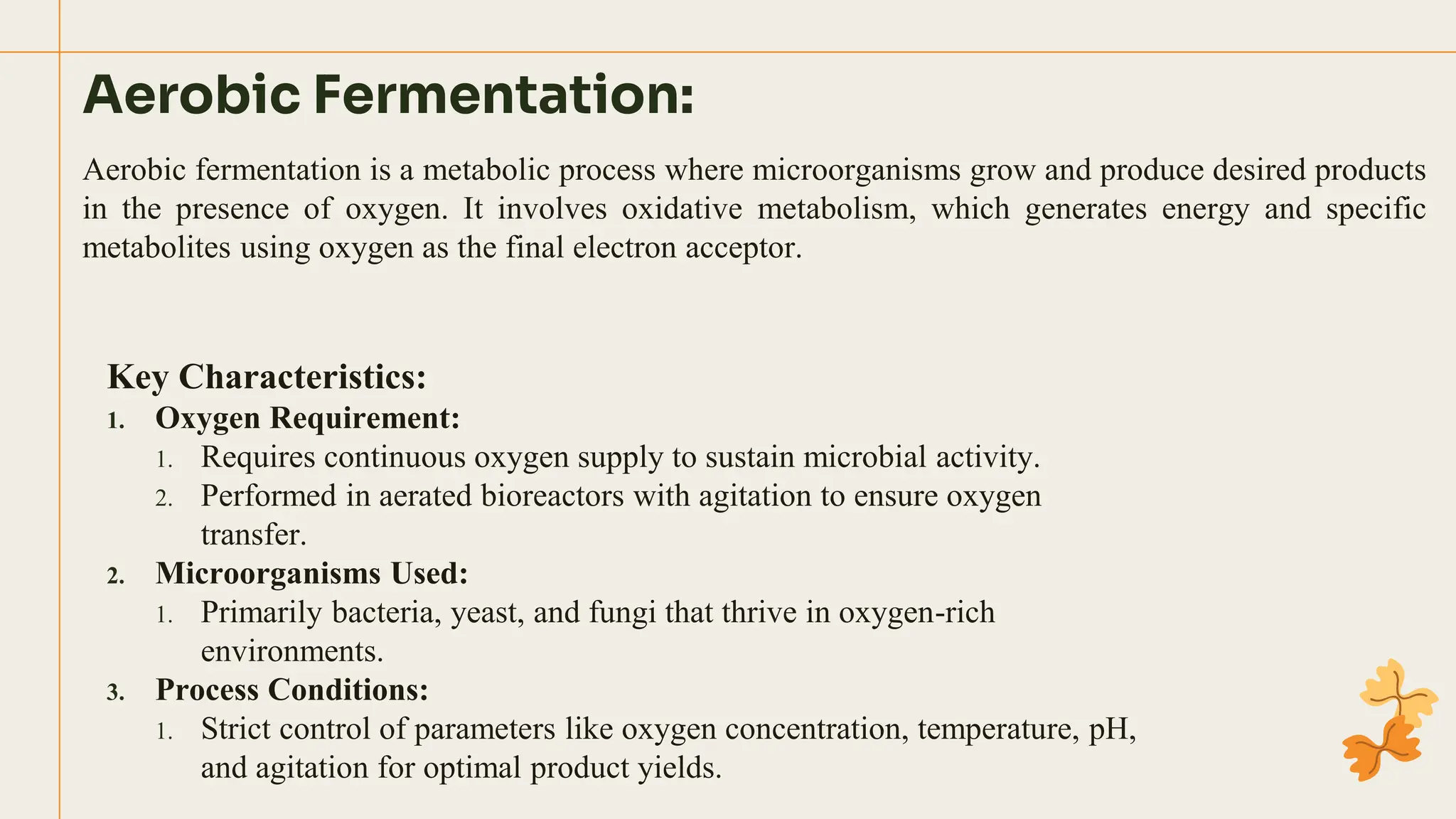 Fermentation Process – Types, Microorganisms, and Applications | PDF