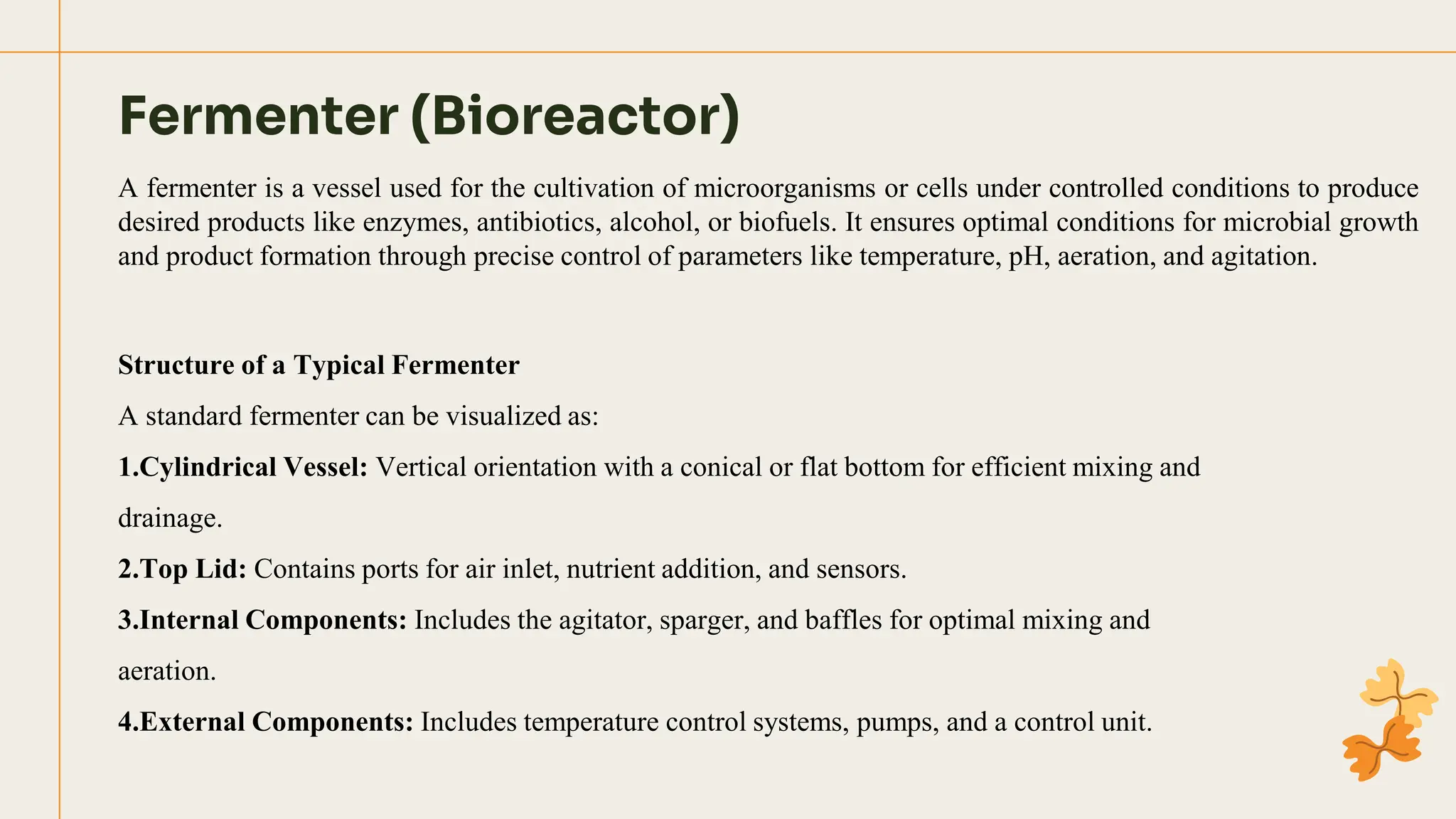 Fermentation Process – Types, Microorganisms, and Applications | PDF