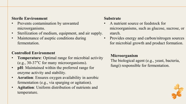 Fermentation Process – Types, Microorganisms, and Applications | PDF