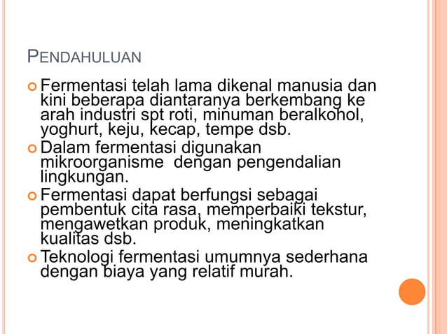 Fermentasi | PPTX