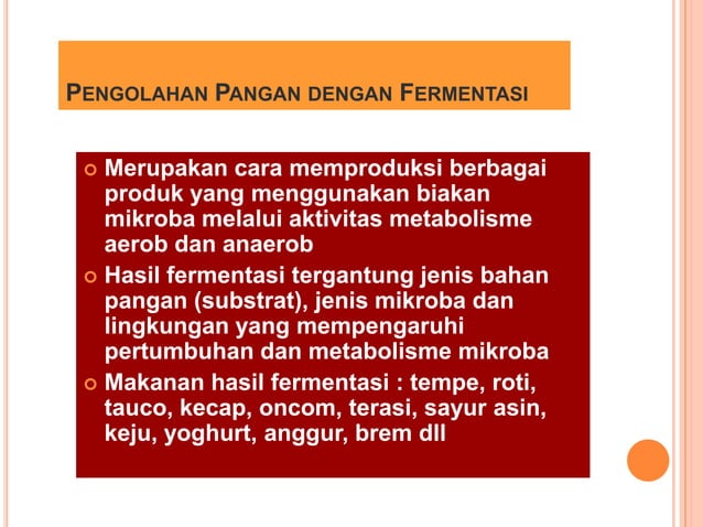 Fermentasi | PPTX