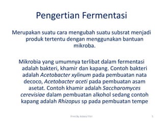 Fermentasi | PPTX