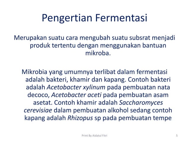 Fermentasi | PPTX
