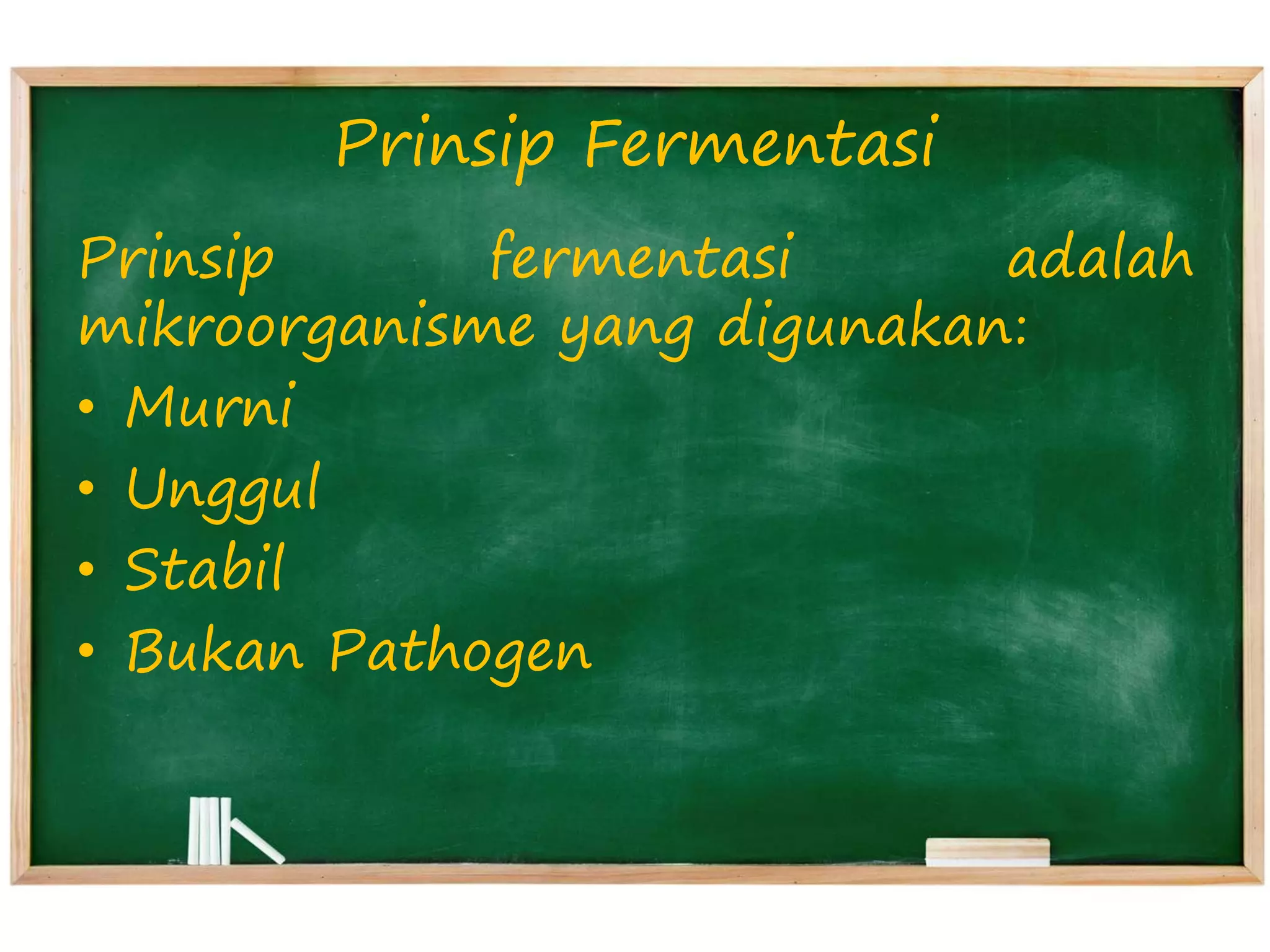 Teknik Pengolahan/Pengawetan dengan Fermentasi | PPTX