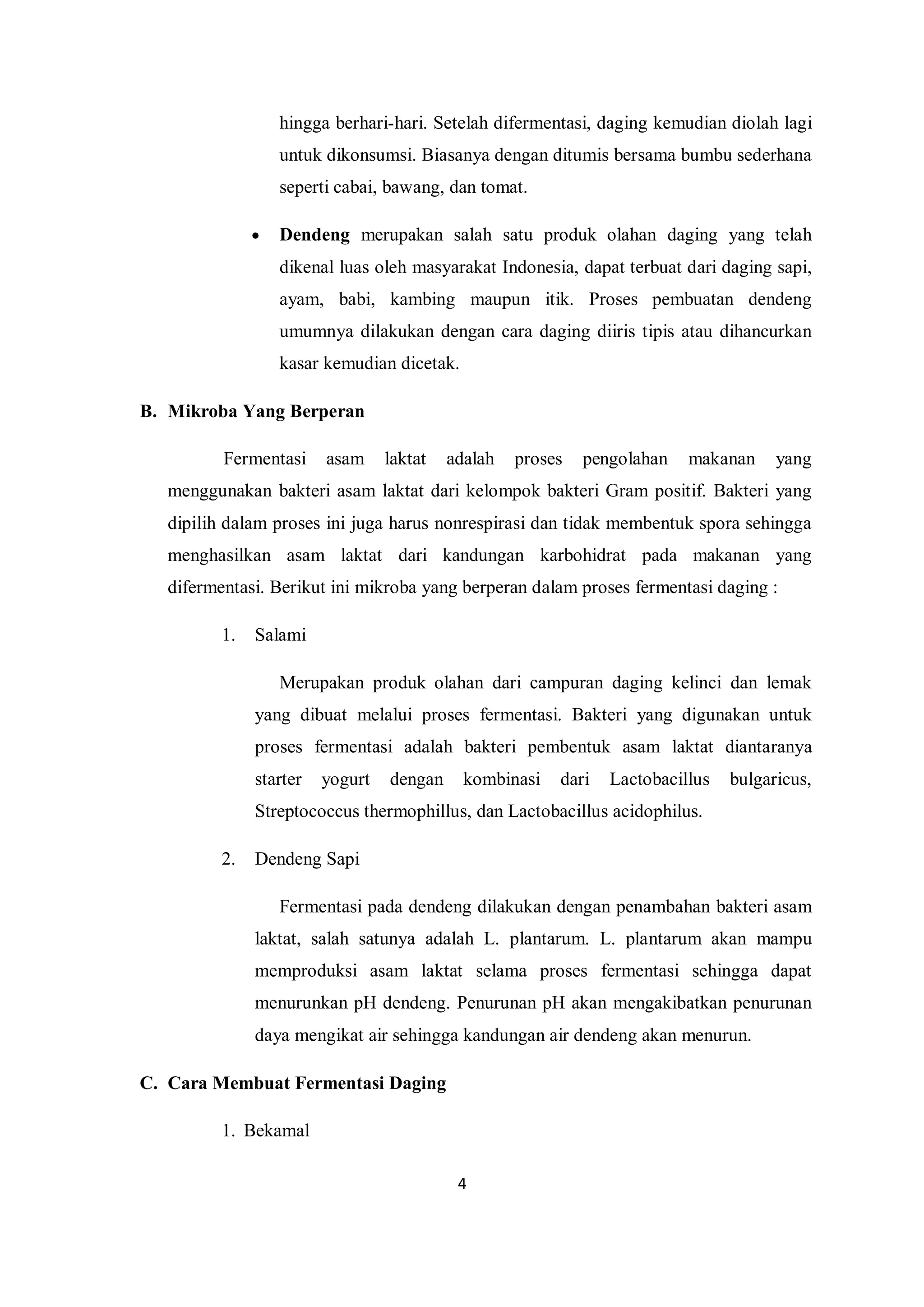 Fermentasi daging kelompok 1 1 | PDF
