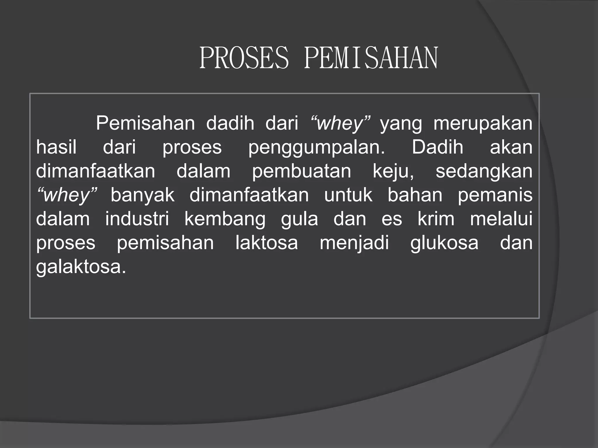 Teknologi Fermentasi pada Keju | PPTX