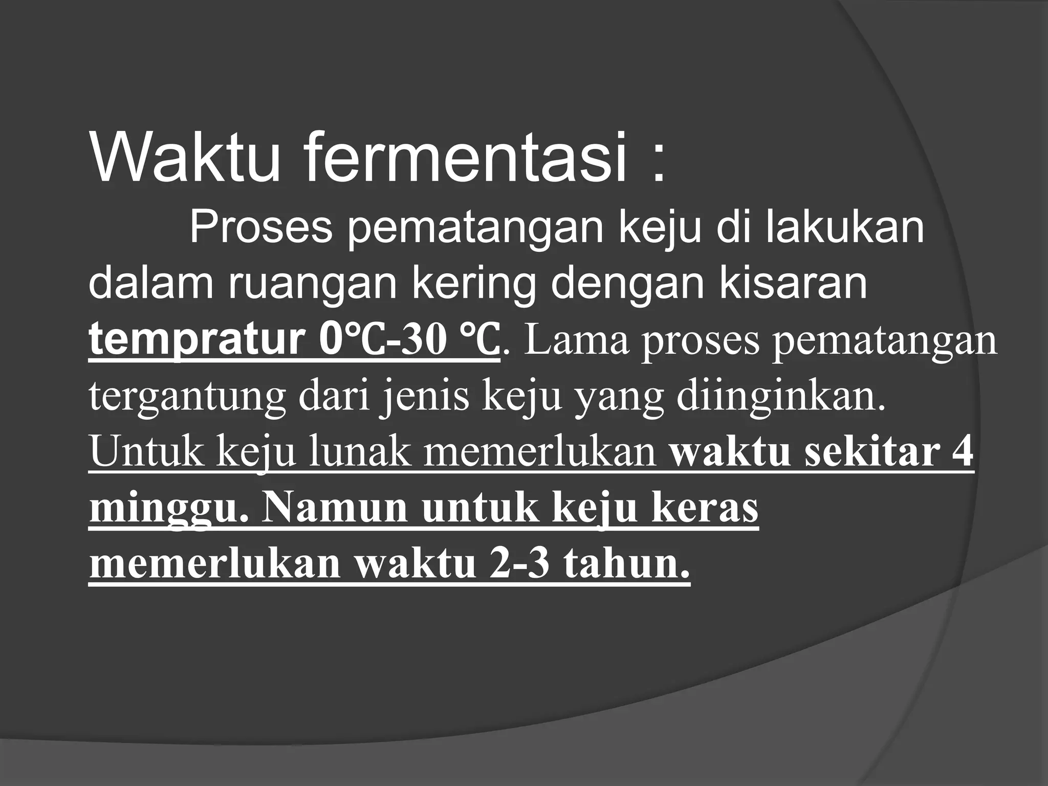 Teknologi Fermentasi pada Keju | PPTX