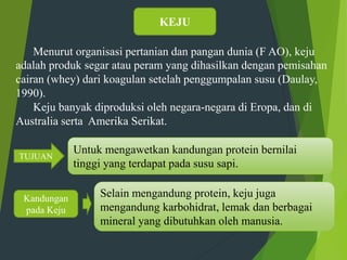 Fermentasi Keju - Proses Respirasi Anaerob | PPTX