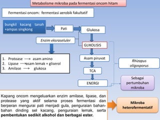 Teknologi Fermentasi pada Oncom | PPTX