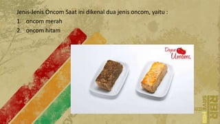 Fermentasi Oncom - Proses Respirasi Anaerob | PPTX