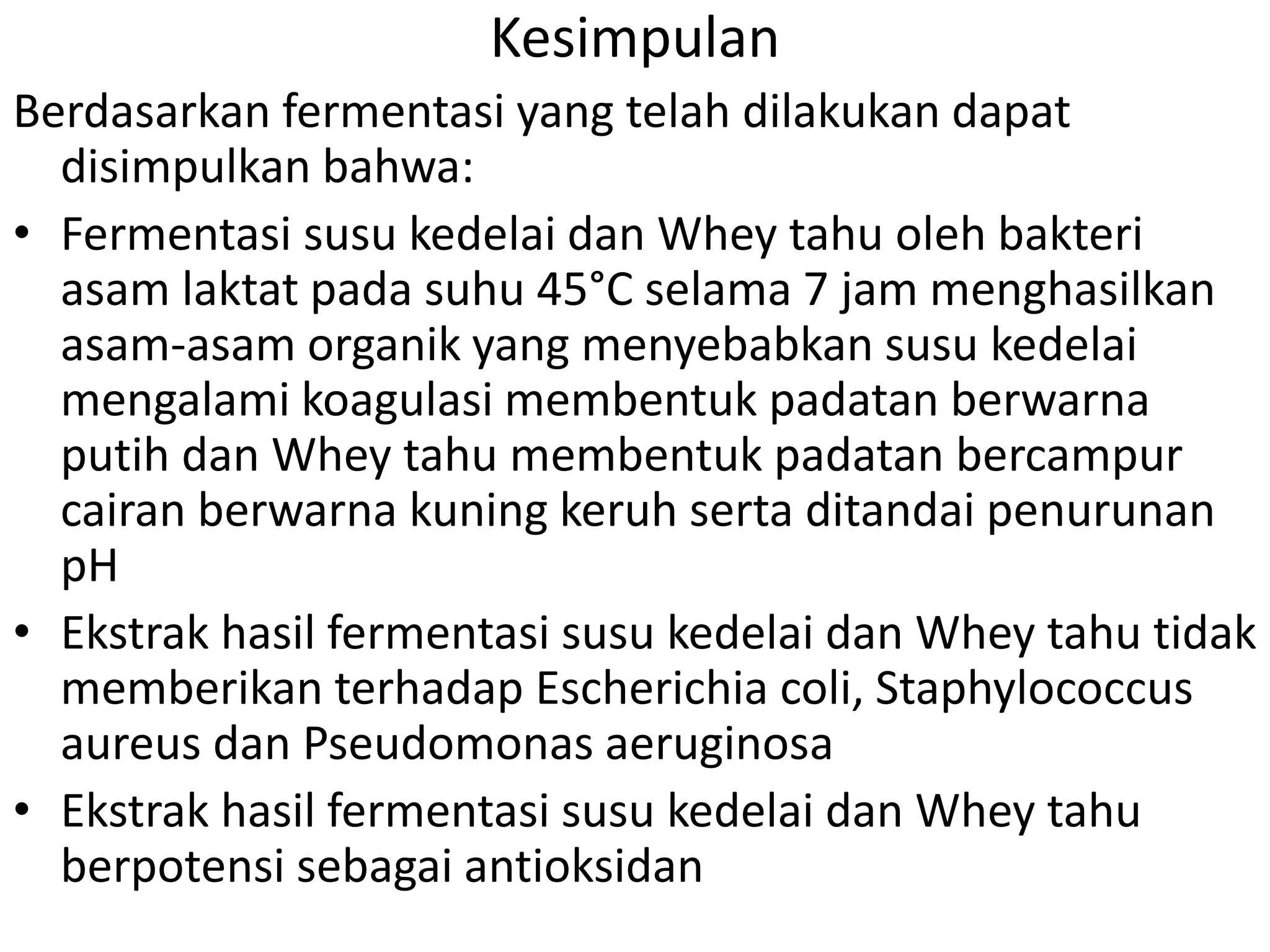 Teknologi Fermentasi pada Tahu | PPTX