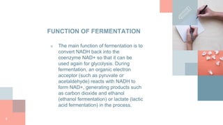 Fermentation | PPTX
