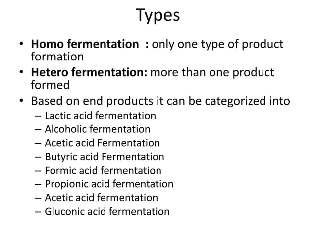 Fermentation | PPTX