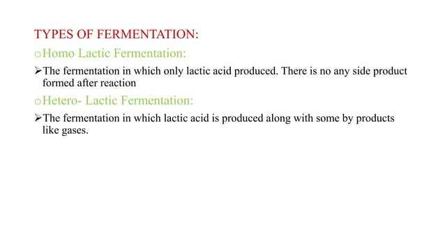 Fermentation | PPTX | Chemistry | Science