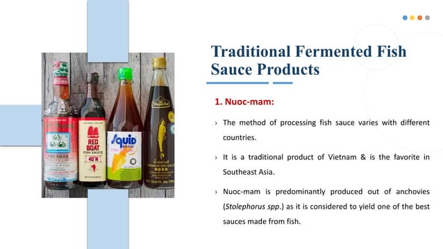 Fish fermentation products.pptx | Food & Drink