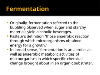 The FERMENTATION ppt by Akshay Mistry .. | PPTX