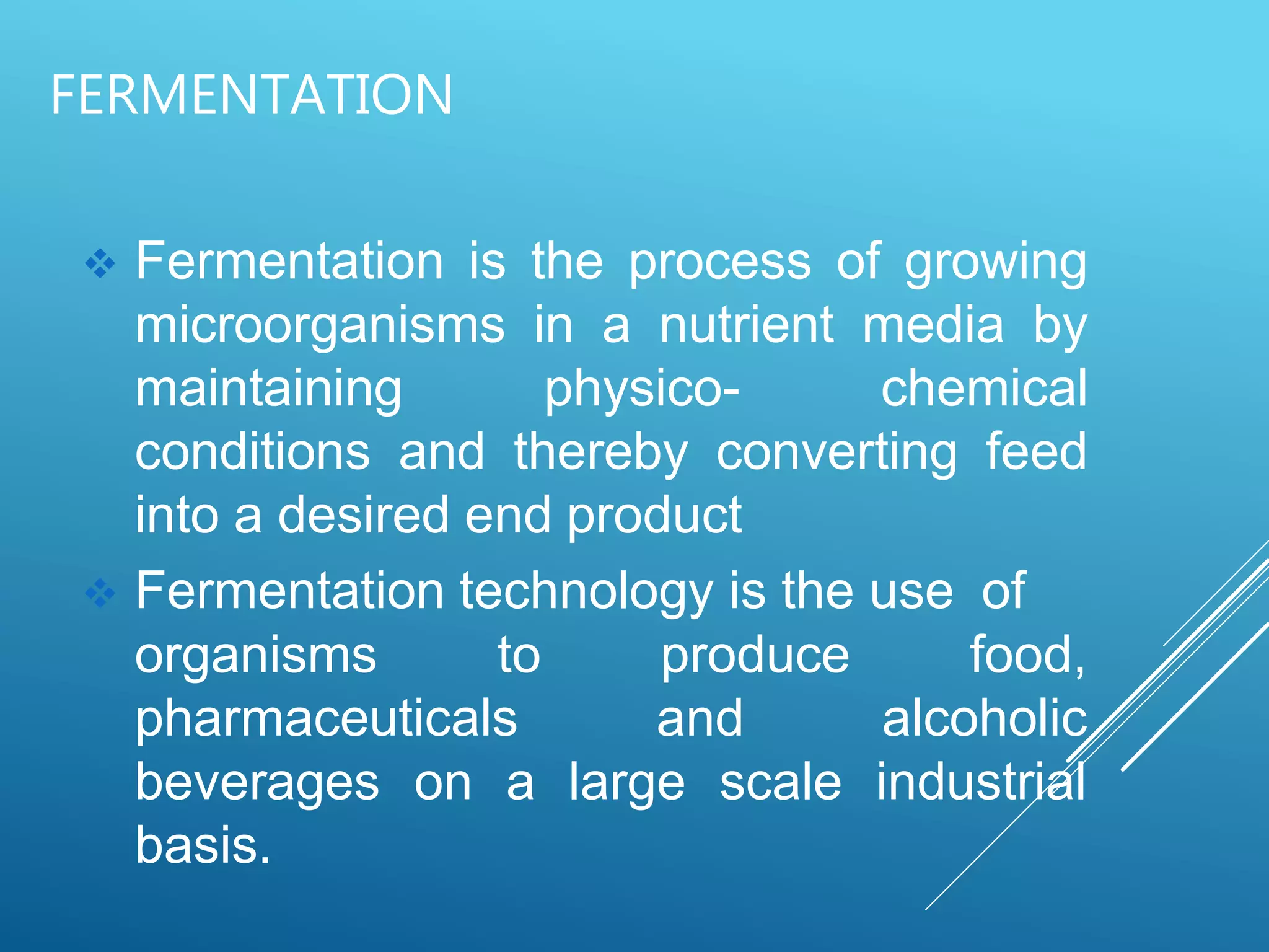 Fermentation design & types | PPTX
