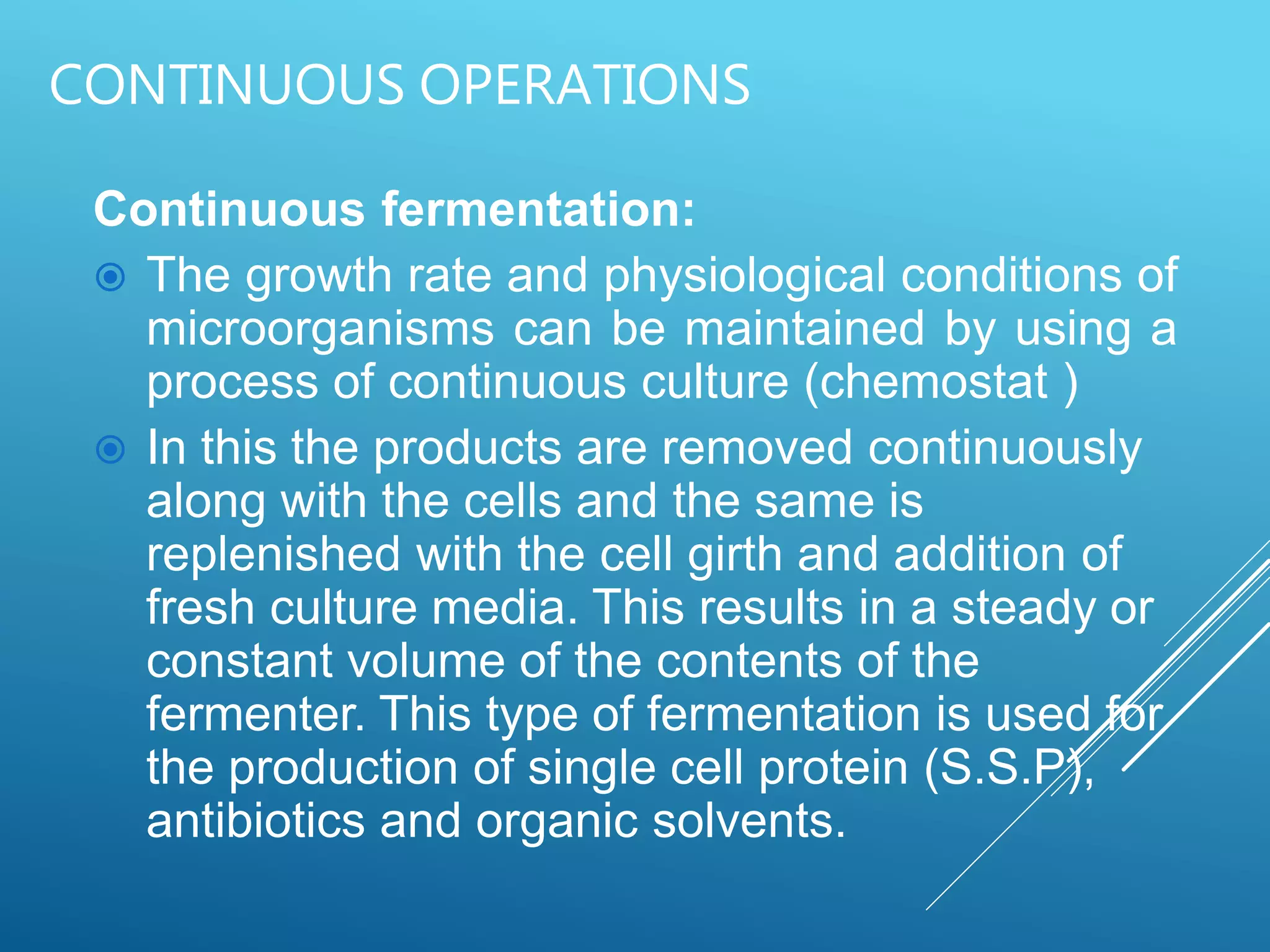 Fermentation design & types | PPTX