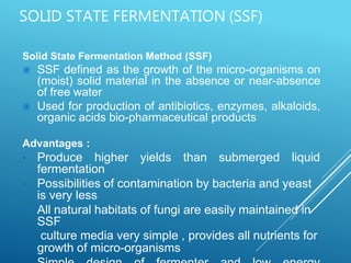 Fermentation design & types | PPTX