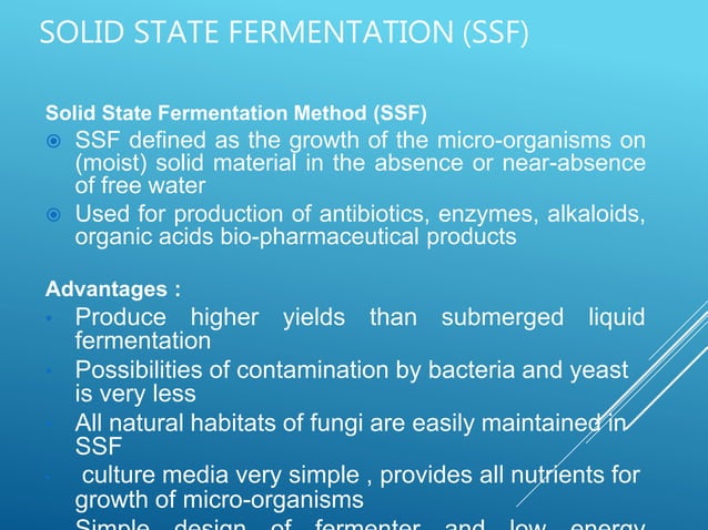 Fermentation design & types | PPTX