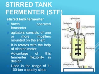 Fermentation design & types | PPTX