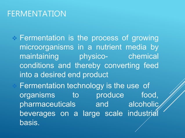 Fermentation design & types | PPTX