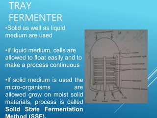 Fermentation design & types | PPTX