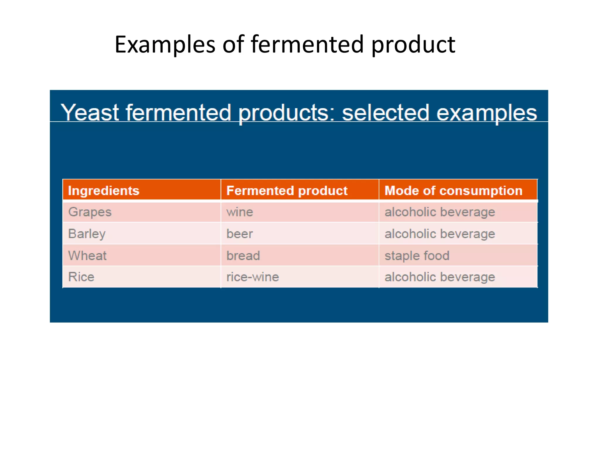 Types of Food Fermentation | PPTX