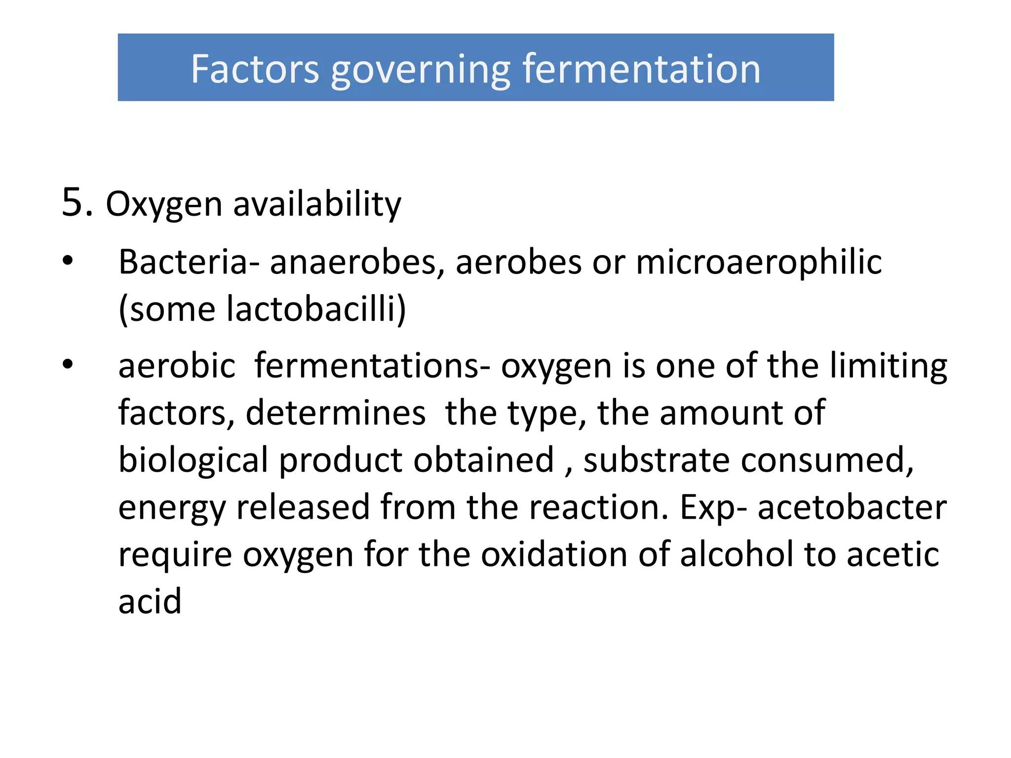 Types of Food Fermentation | PPTX