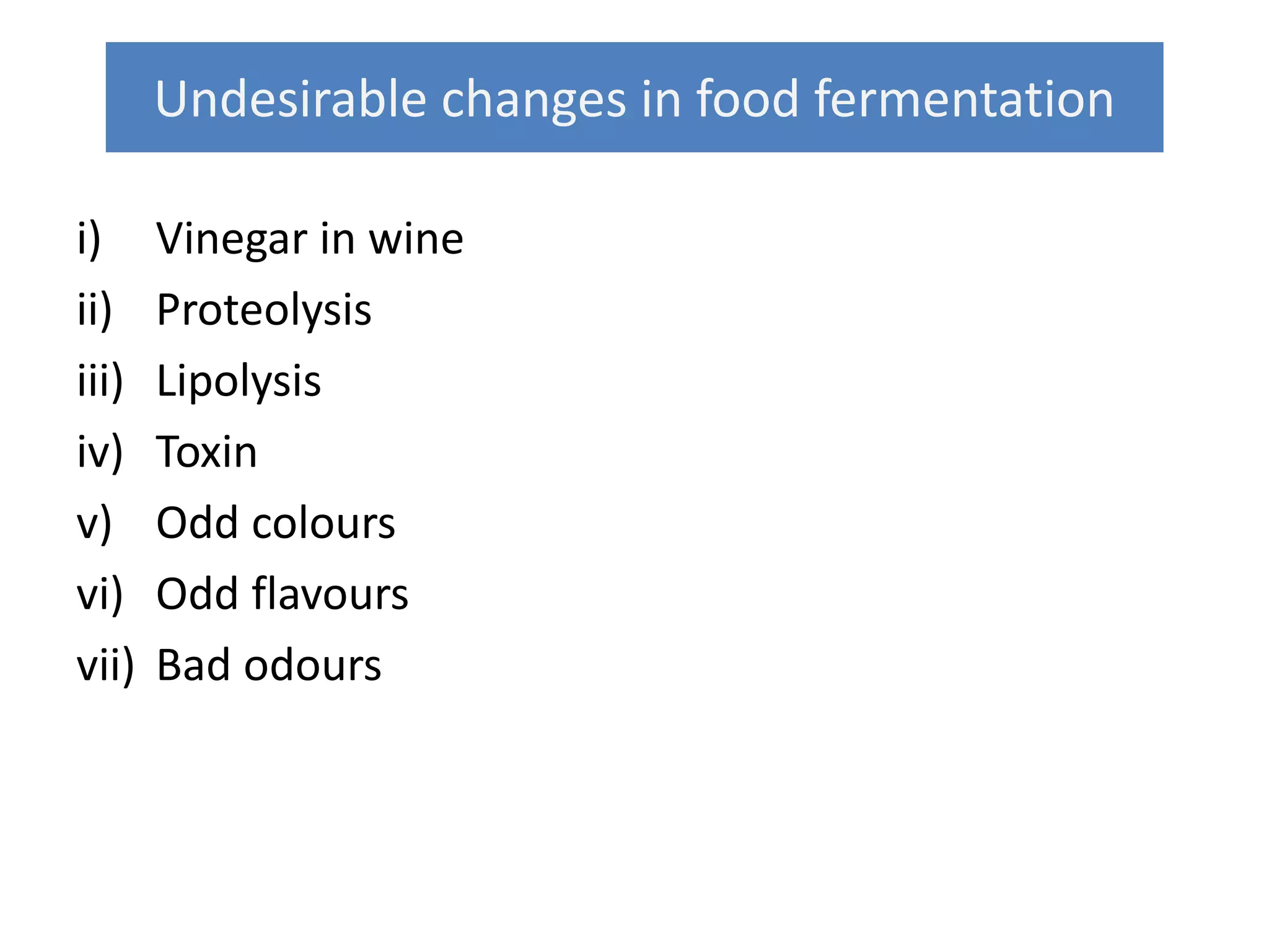 Types of Food Fermentation | PPTX