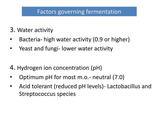 Types of Food Fermentation | PPTX