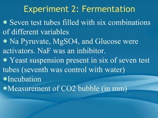 Fermentation and cellular respiration | PPT