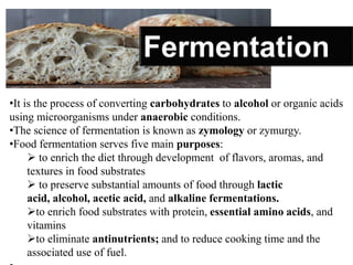 Fermentation and enzyme technology | PPTX