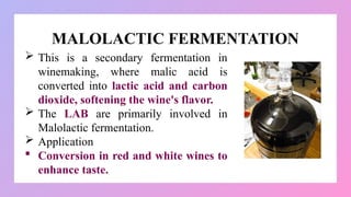 FERMENTATION AND TYPES/ FOOD MICROBIOLOGY | PPTX