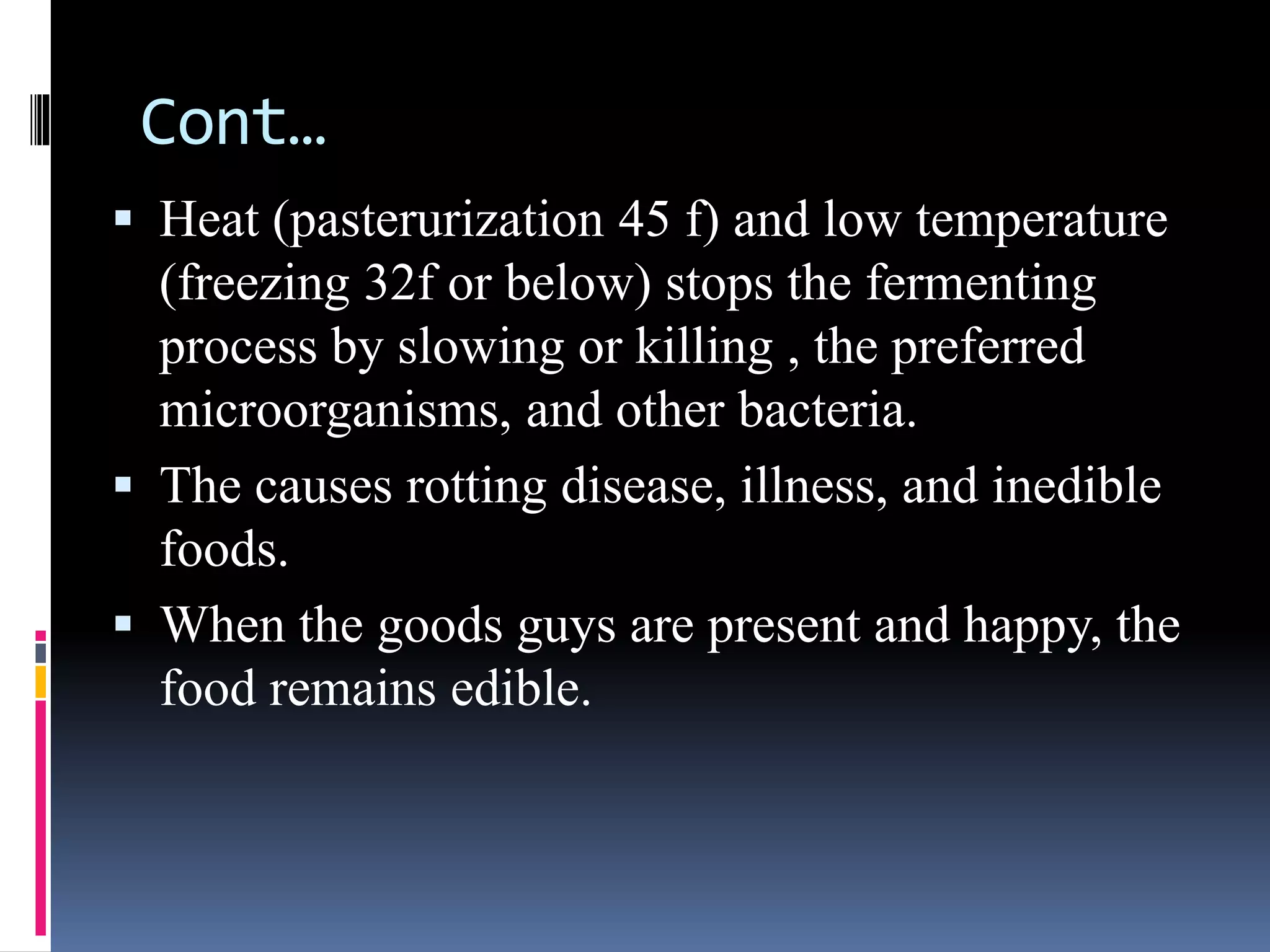 Fermentation as a method of preparing and preserving | PPT