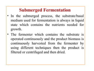 Fermentation Biotechnology. Cultures of microorganisms | PPT