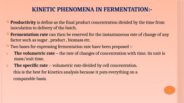 Fermentation kinetics - Ranjeet Kumar.pptx