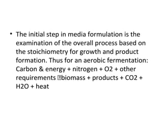 Fermentation media | PPT