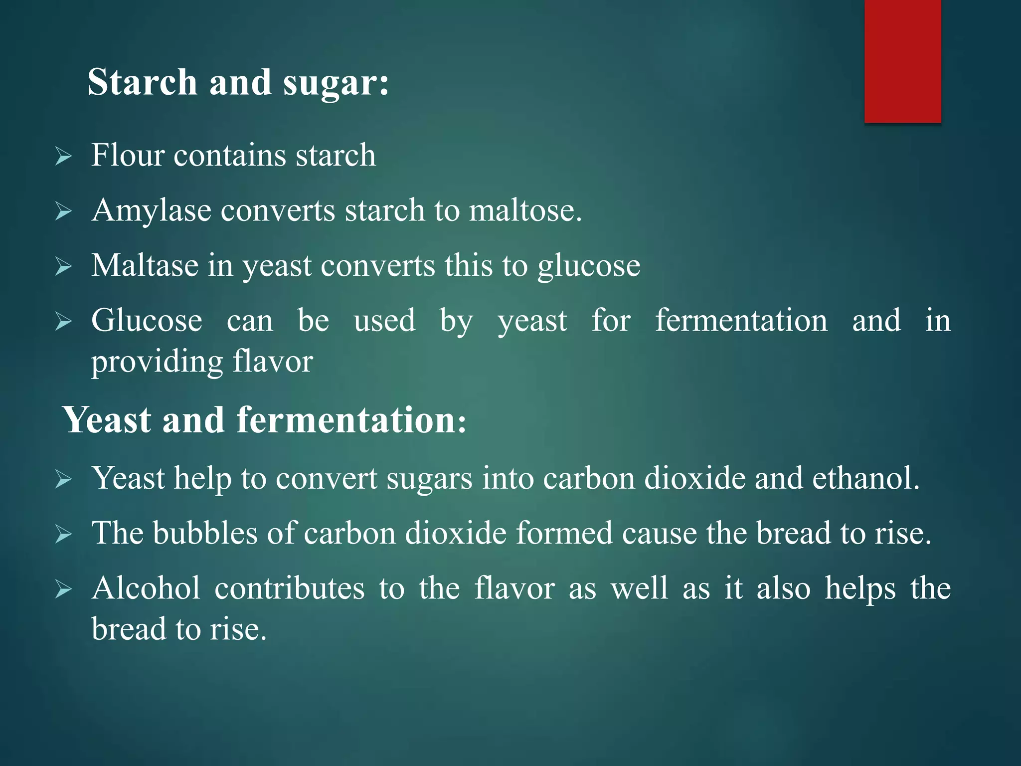 Fermentation of bakery products group 2 morning | PPTX