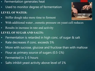 Fermentation of bakery products group 2 morning | PPTX