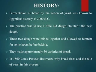 Fermentation of bakery products group 2 morning | PPTX