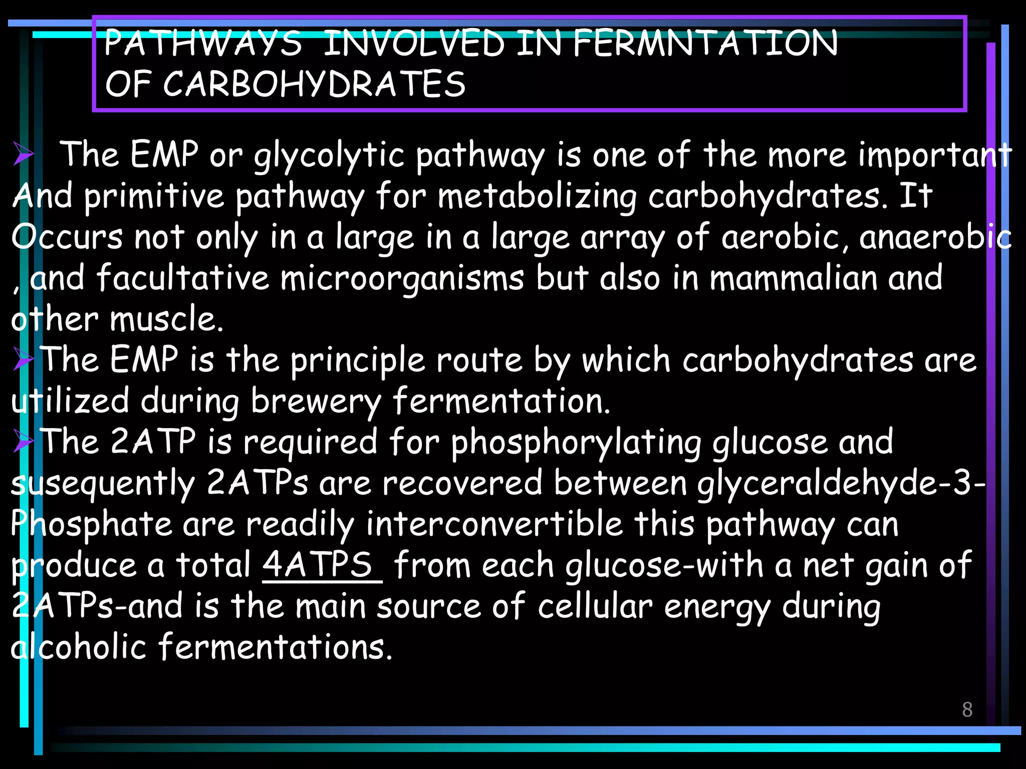 Fermentation of carbohydrates | PPT