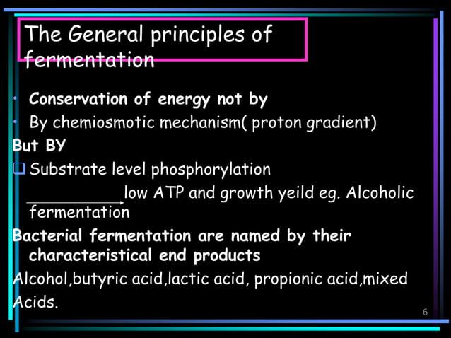 Fermentation of carbohydrates | PPT