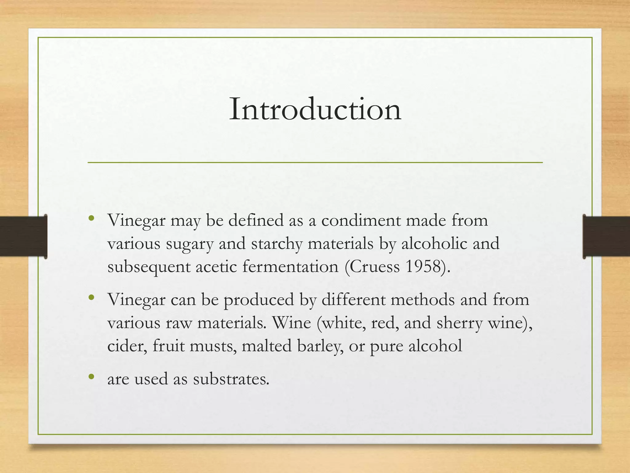 Fermentation of vineger | PPTX