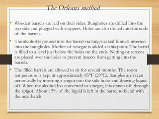 Fermentation of vineger | PPTX
