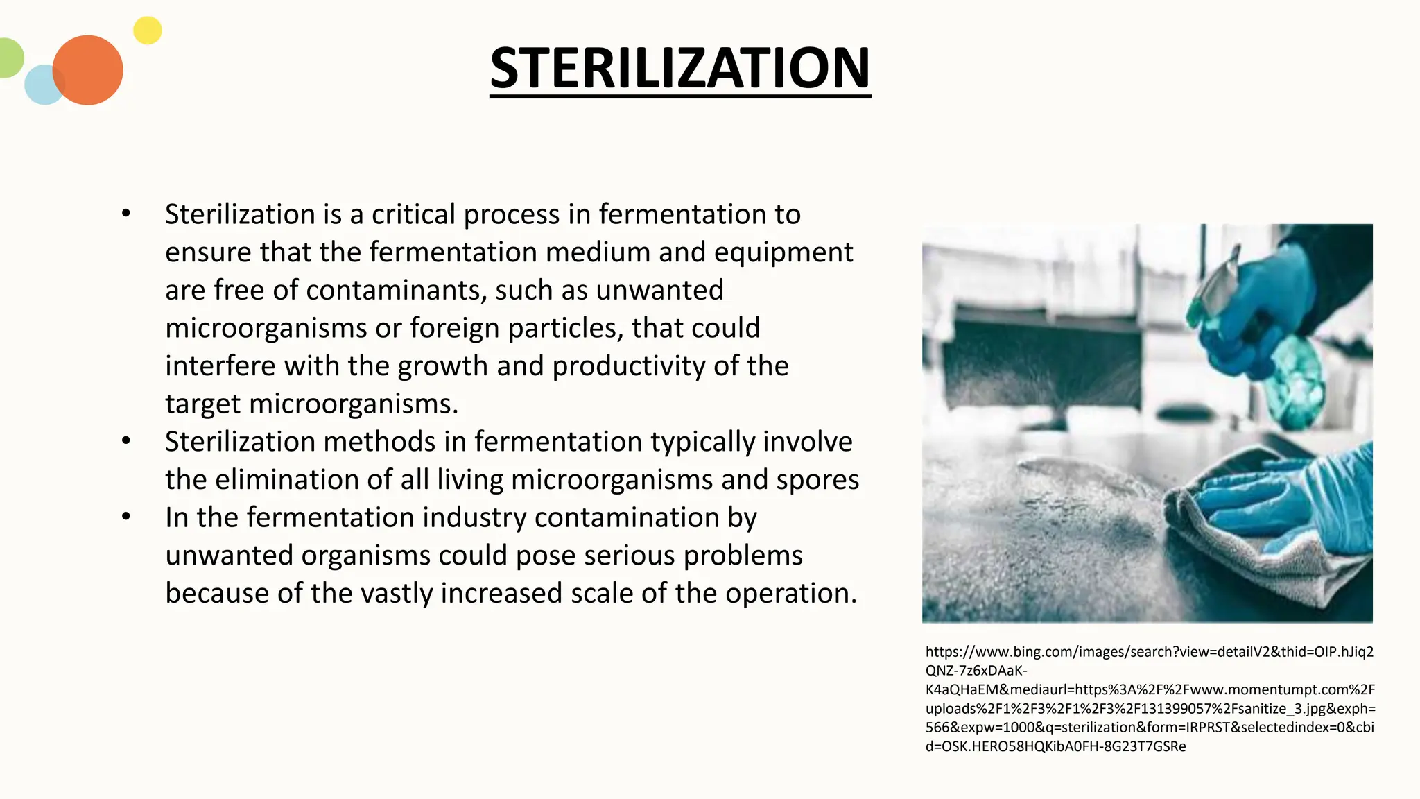 Sterilization and thermal death kinetics | PPTX