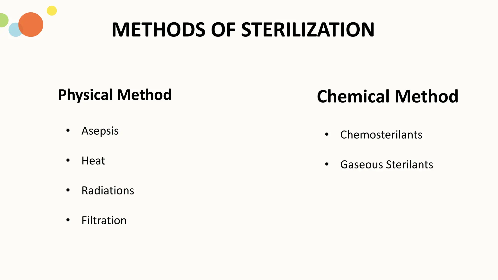 Sterilization and thermal death kinetics | PPTX