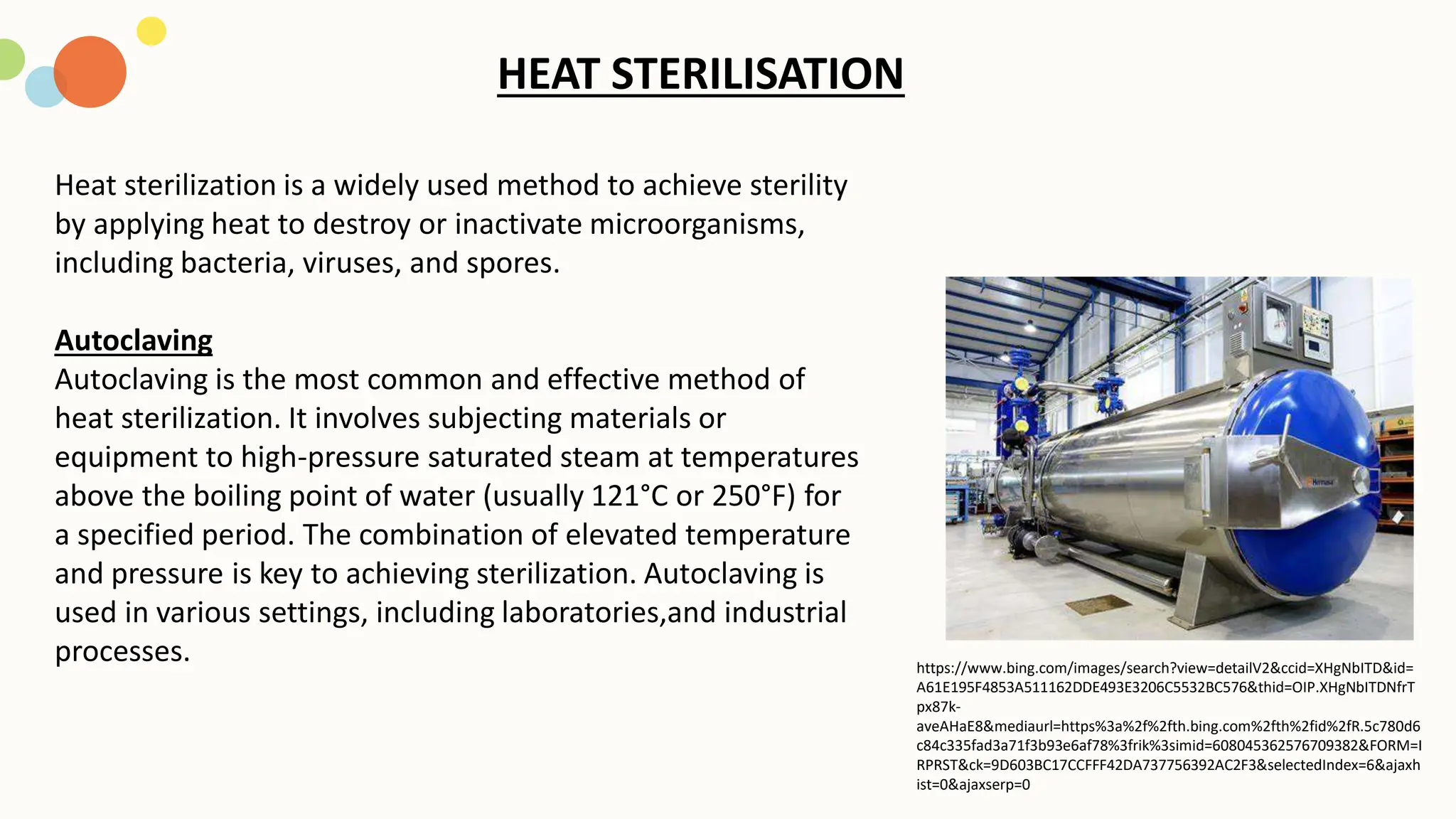 Sterilization and thermal death kinetics | PPTX