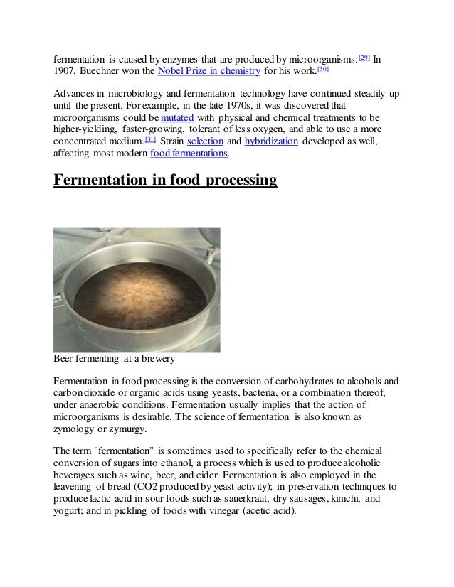 Fermentation process