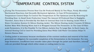 Fermentation process - a typical Fermenter, Media formulation | PPTX